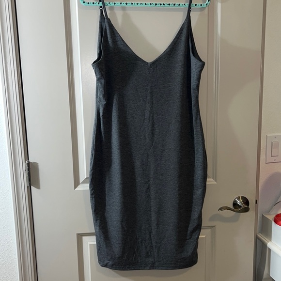 SHEIN | Dresses | Brand New Plus Size Heather Gray Cami Dress | Poshmark